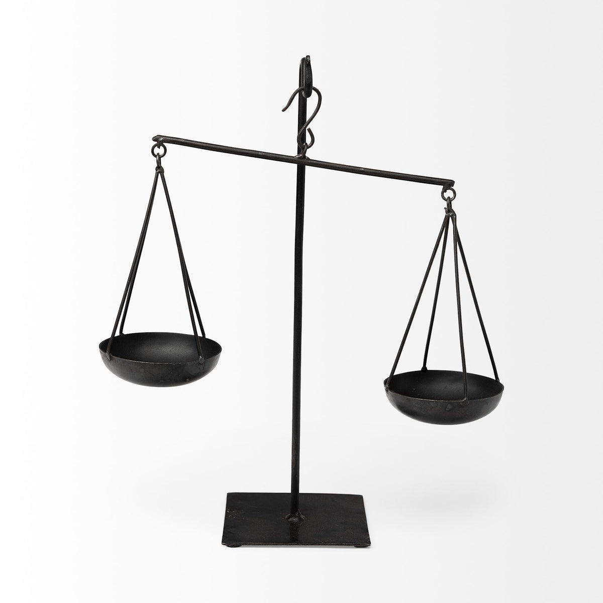 Ellis Black Metal Vintage Inspired Weighing Scale