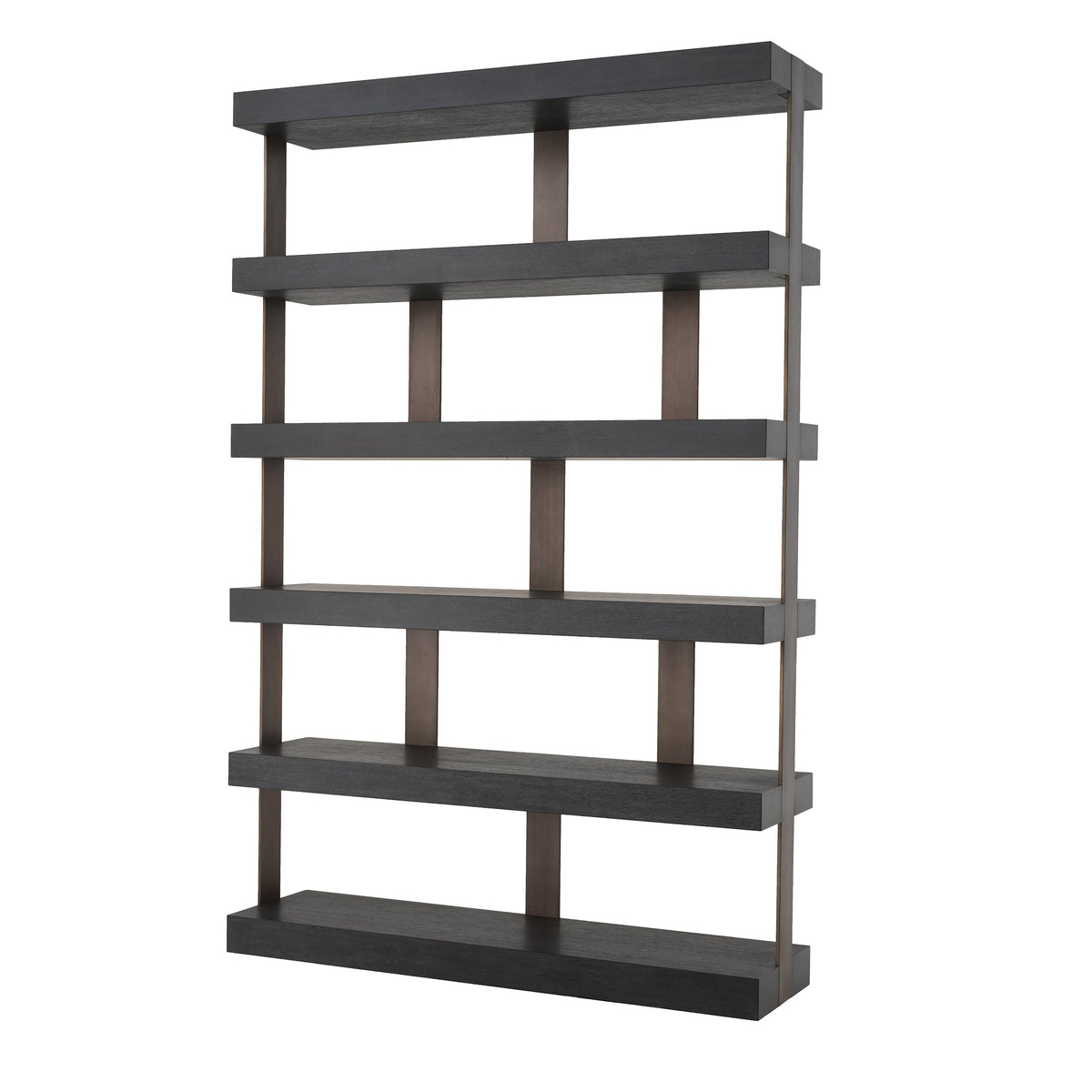 Cabinet Dalmar Charcoal Grey Oak Veneer