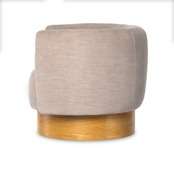 Calista Swivel Chair-Atlantis Taupe