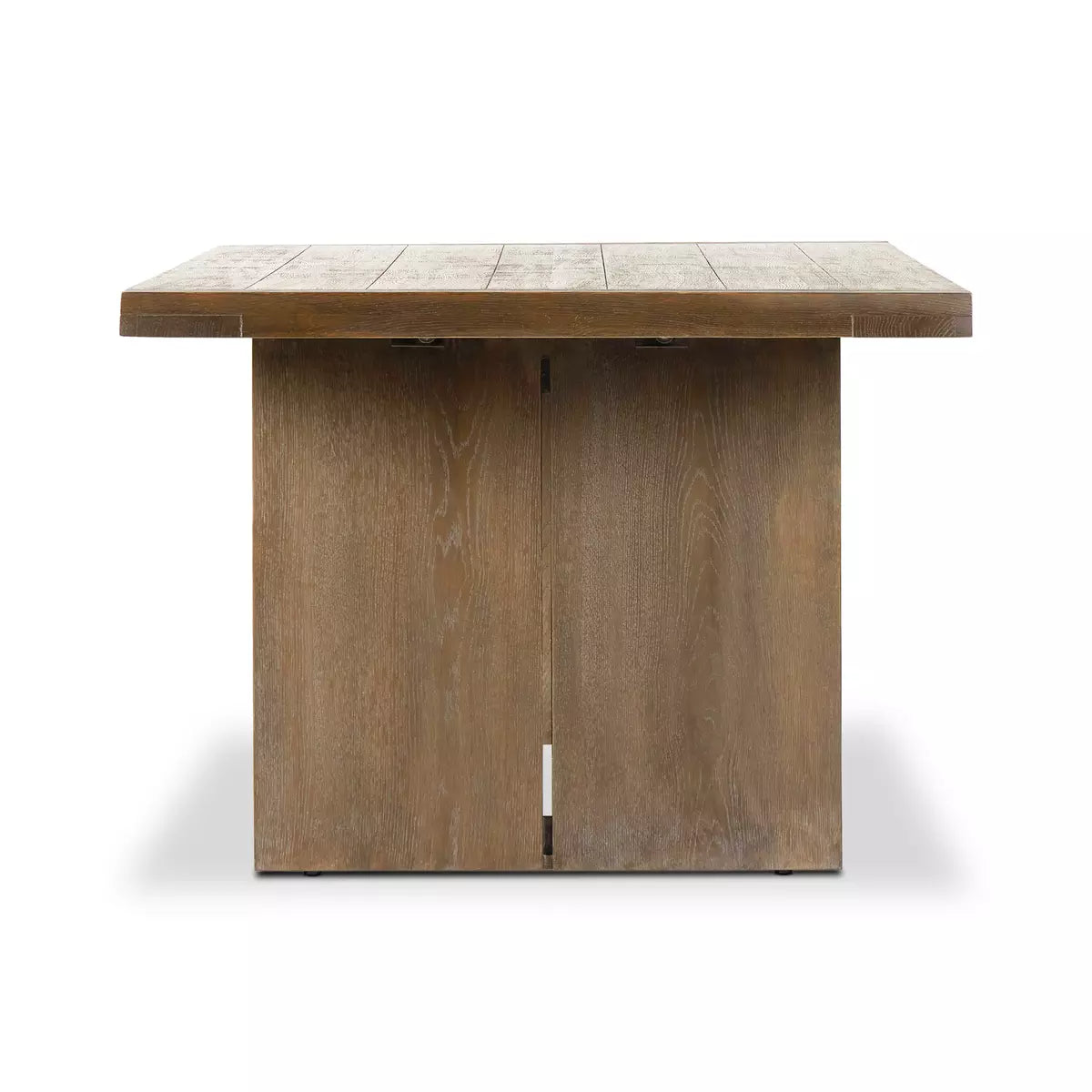 Warby Dining Table, Worn Oak Veneer