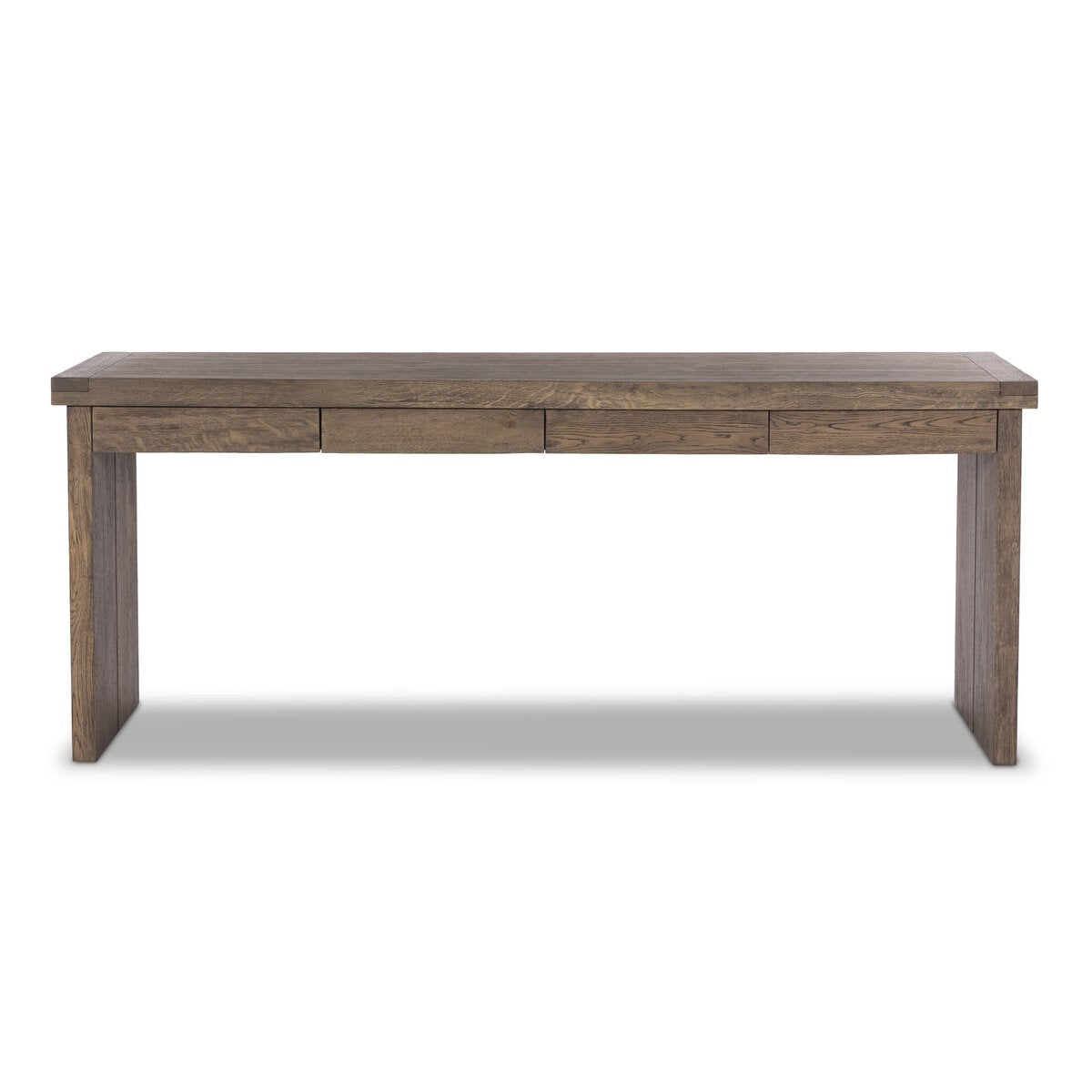Warby Desk, Worn Oak Veneer