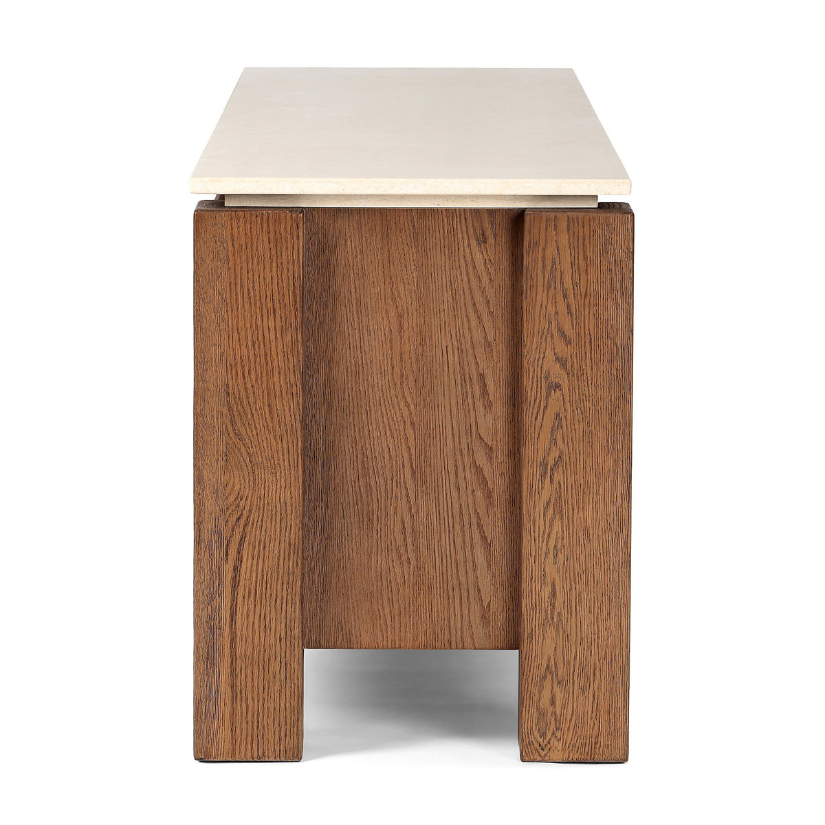 Gibbs Media Console - Tan Oak Veneer