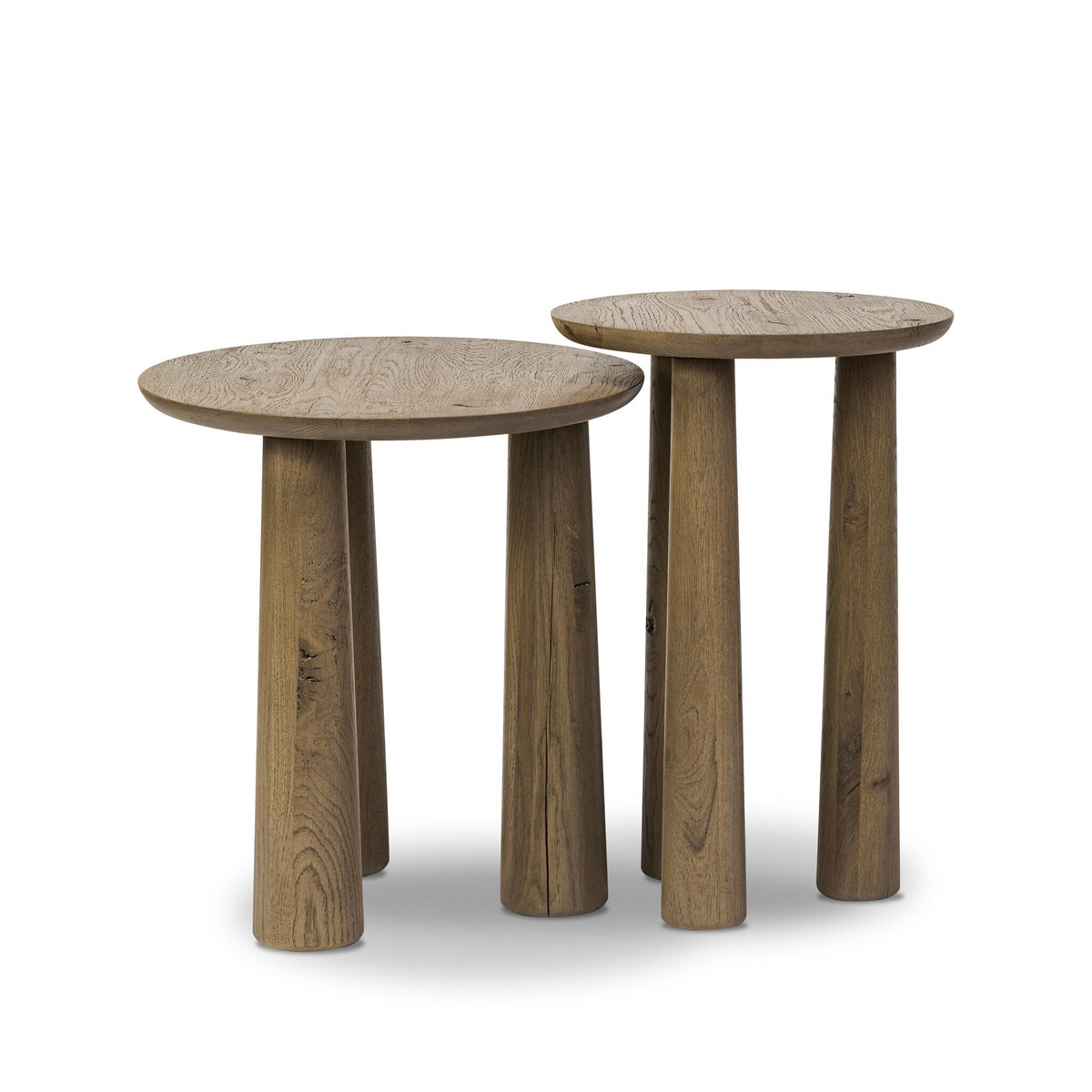 Cooper Nesting End Tables - Drifted Oak