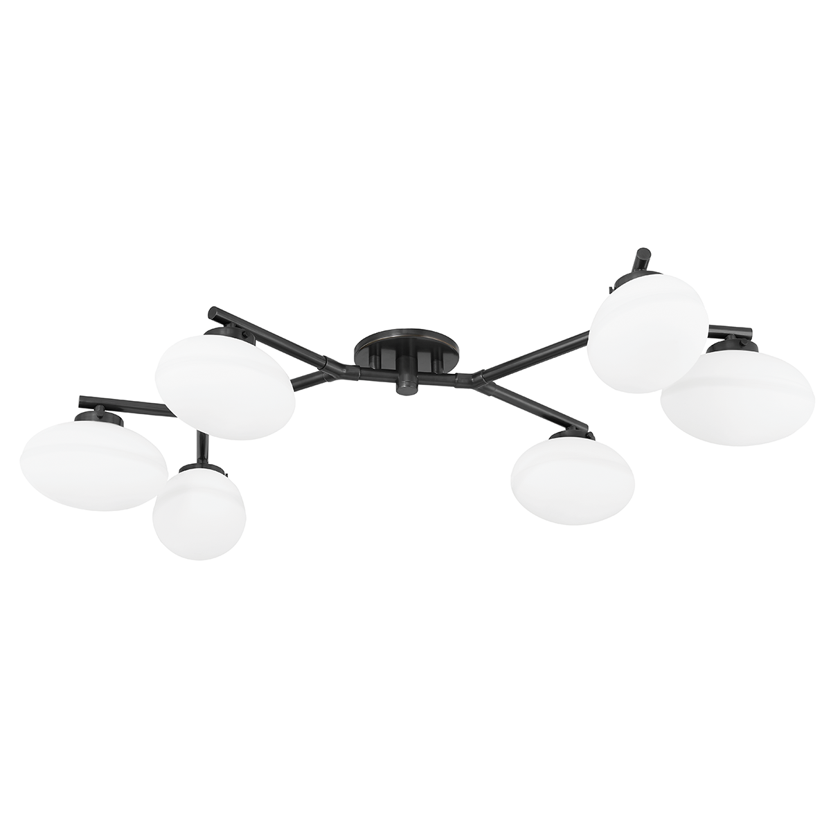 Wagner Semi Flush 6 Bulb - Old Bronze
