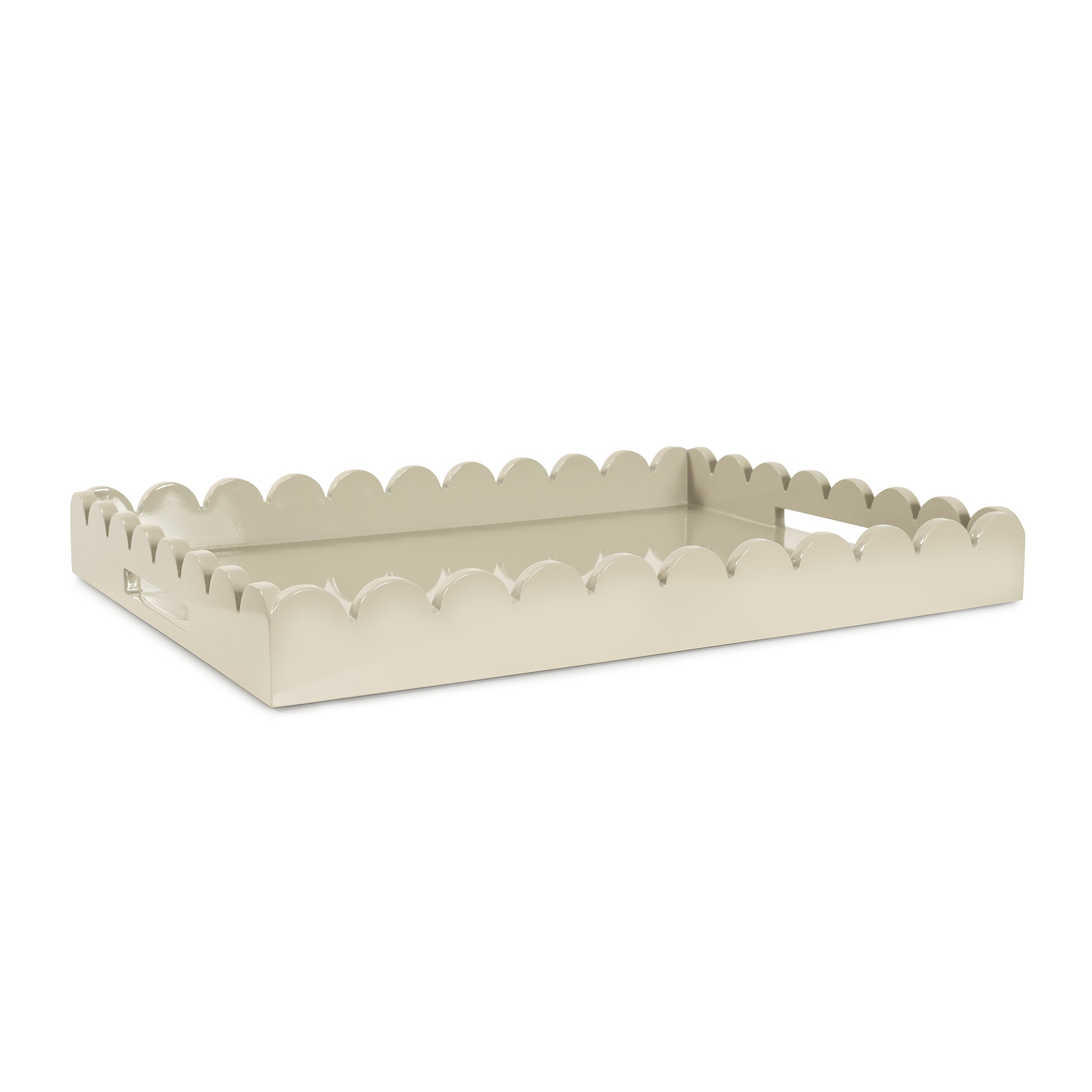 Rectangular Scalloped Riviera Tray