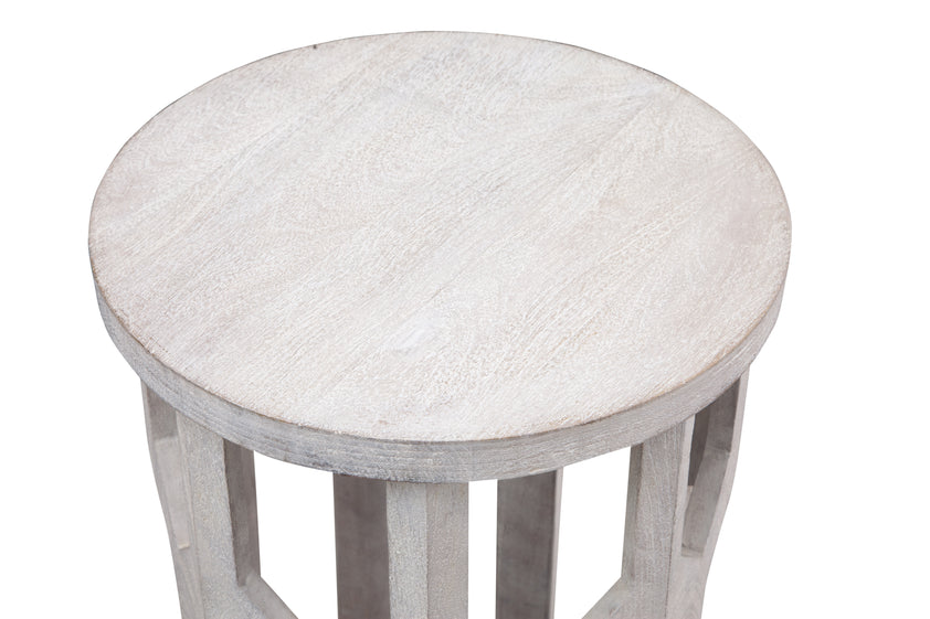 Lloyd White Accent Table