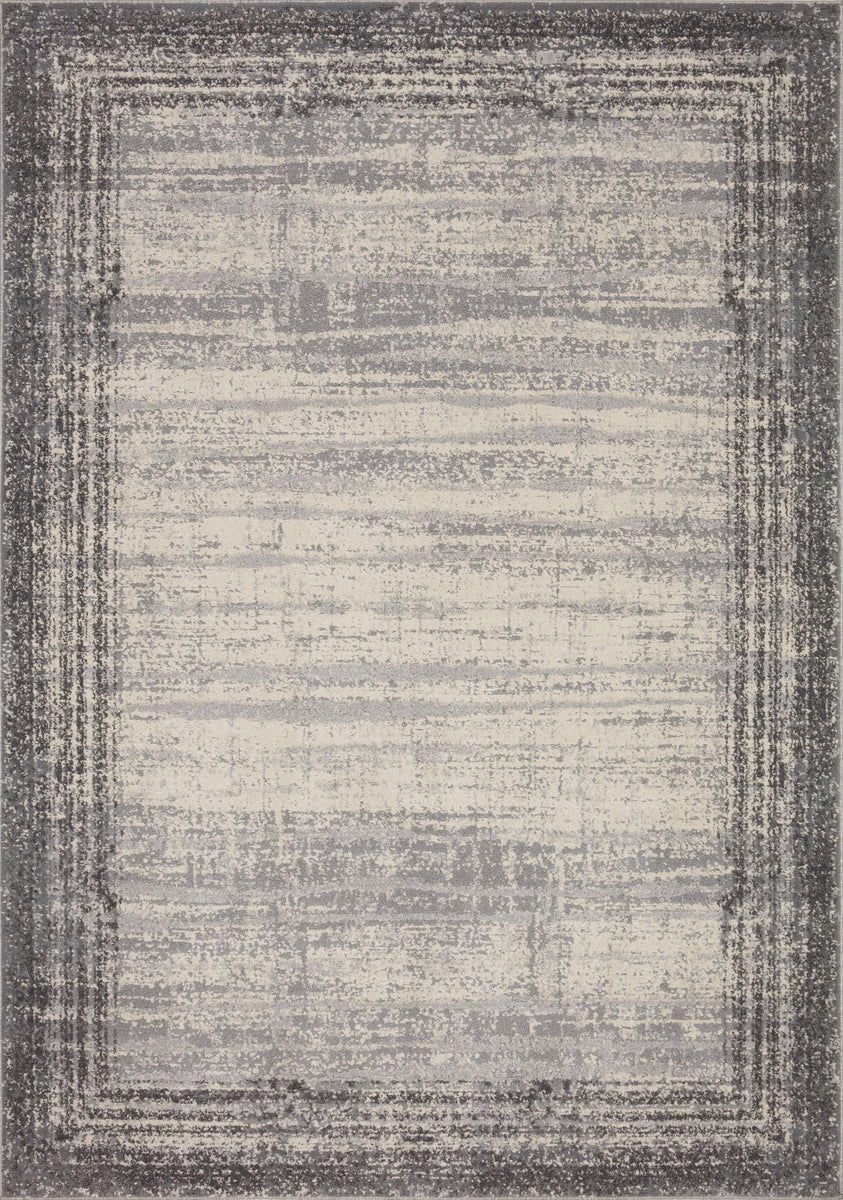 Austen Area Rug AUS-02 Pebble / Charcoal