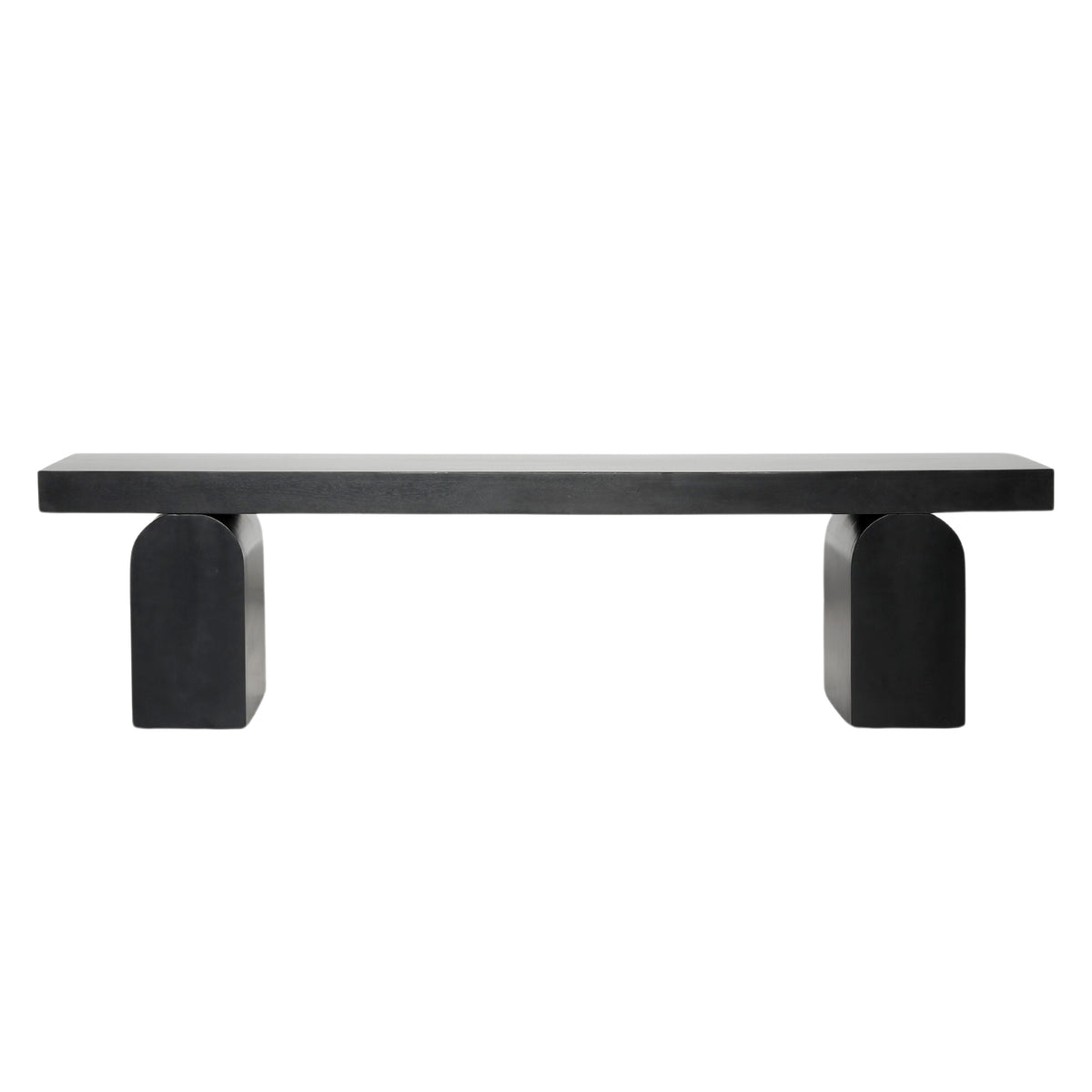 Royce Bench Mango Wood - Matte Black