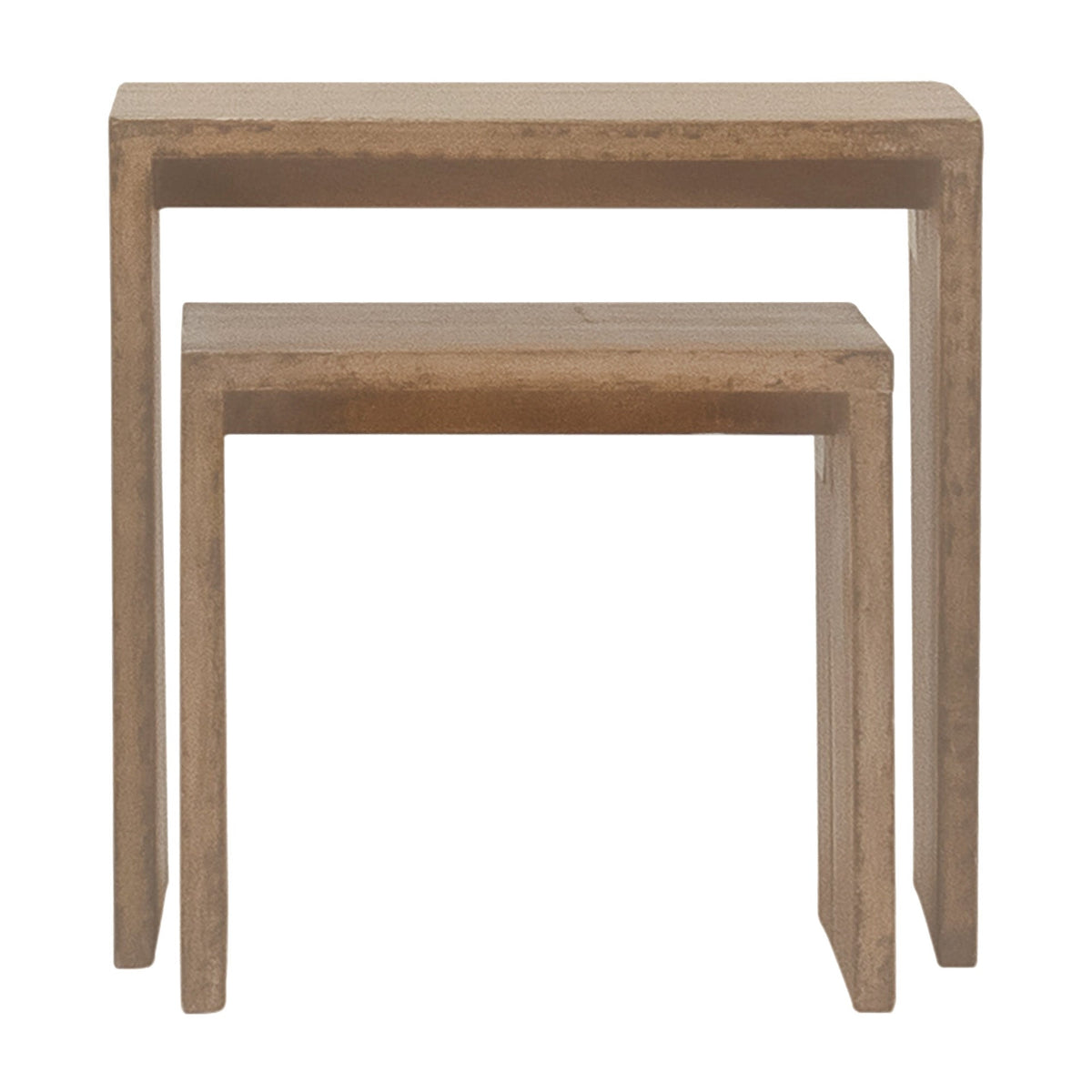 Merwin Nesting Tables, Light Warm Wash Sealed