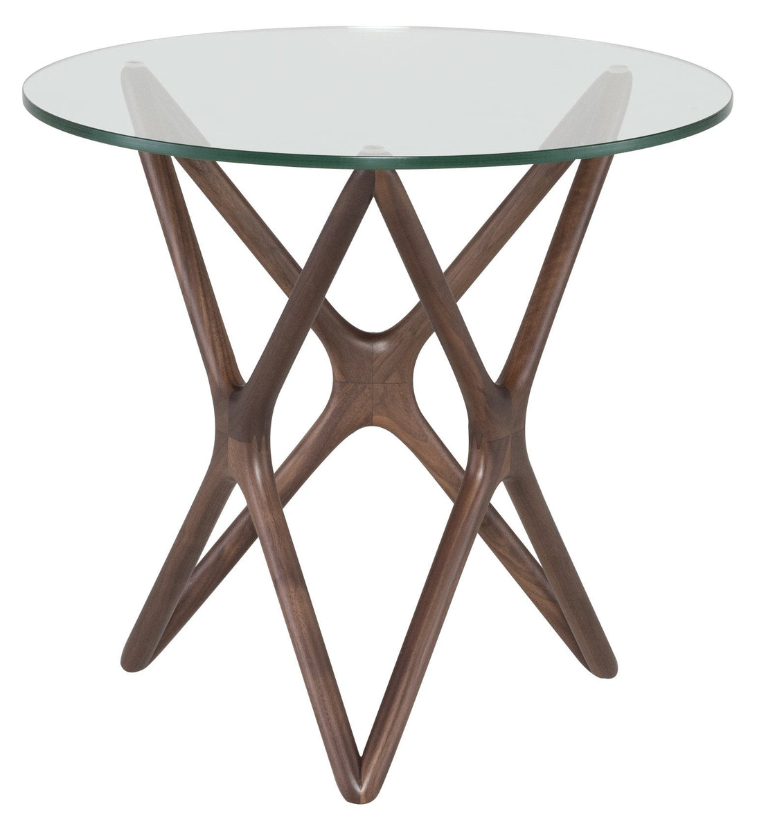 Star Side Table - Walnut Base