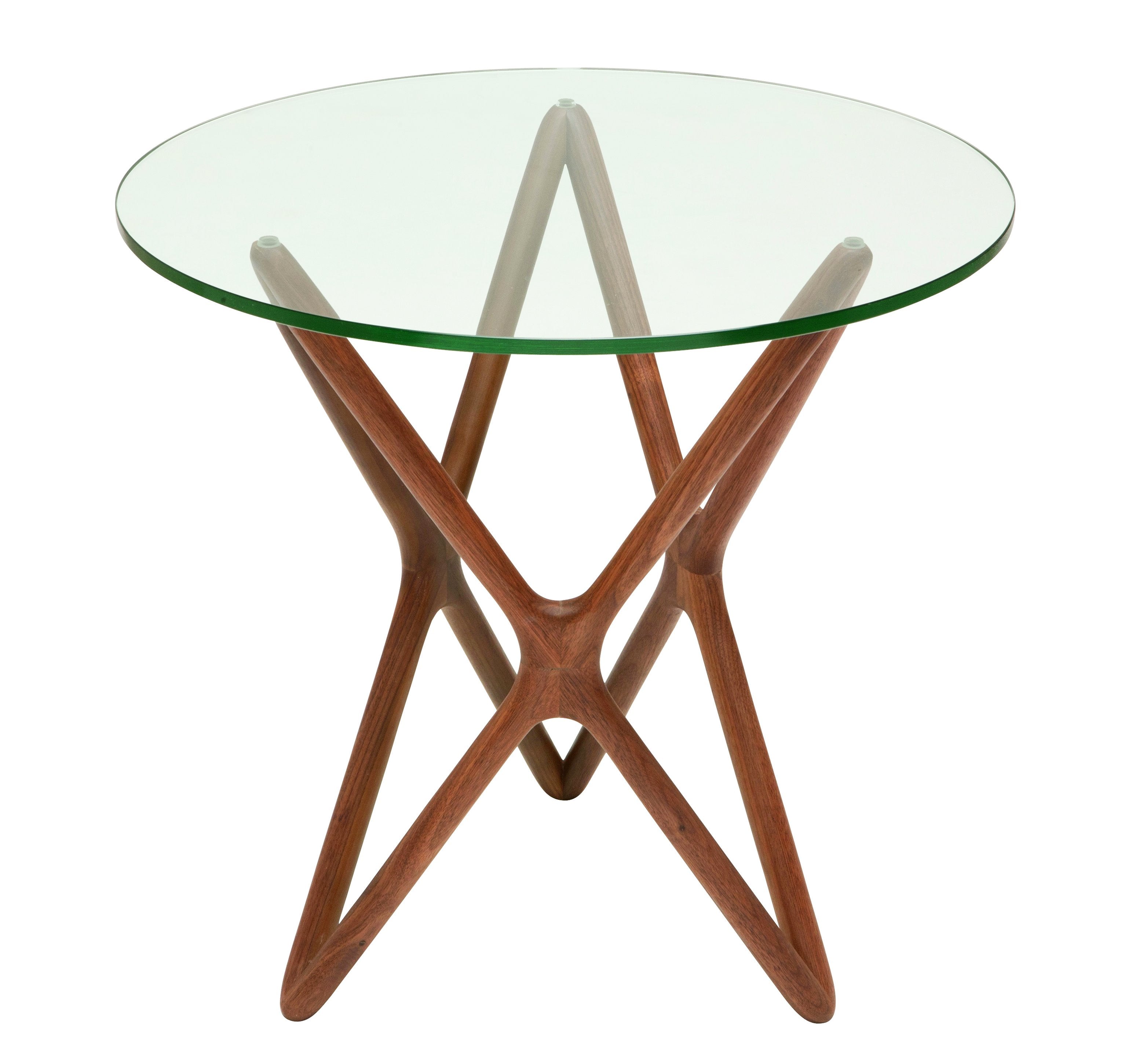 Star Side Table - Walnut Base