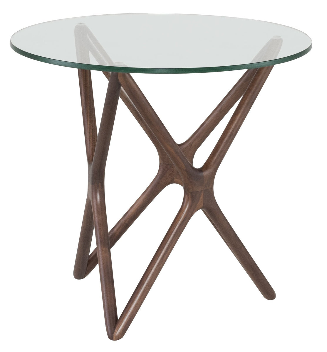 Star Side Table - Walnut Base