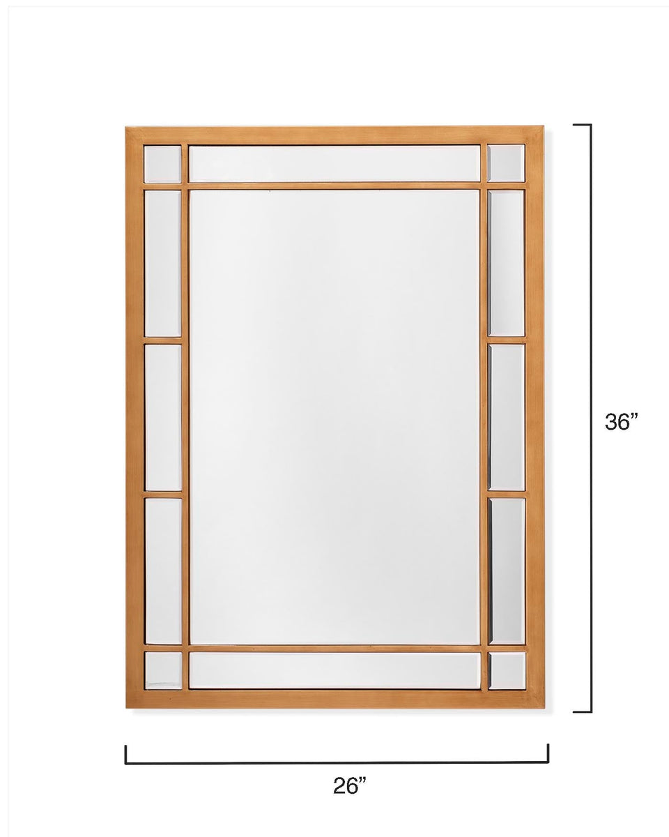 Chelsea Mirror-Antique Brass