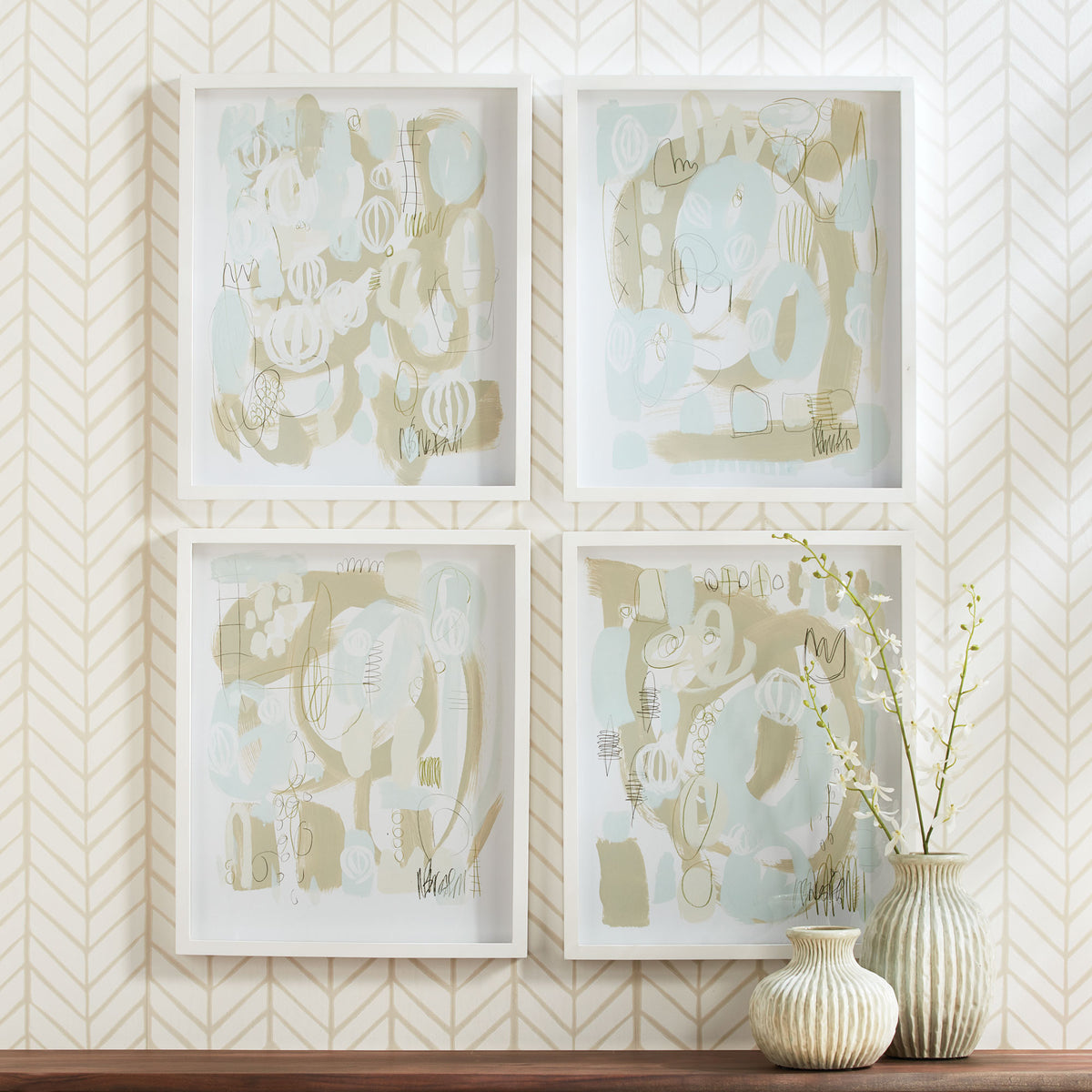 Bacchus Prints, Set Of 4