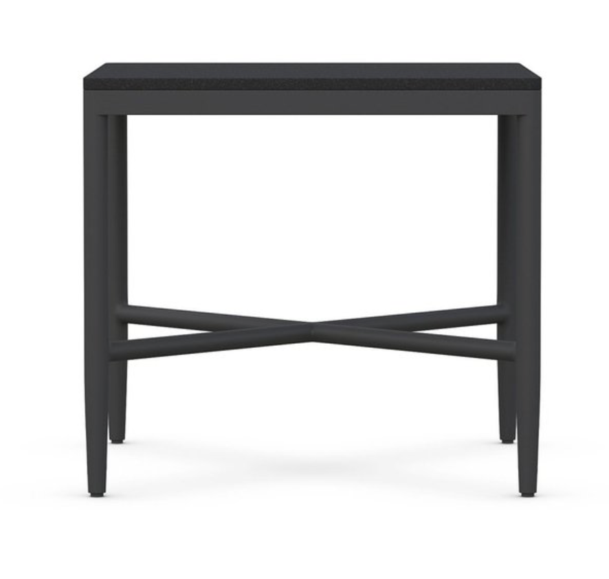 Corsica Side Table - Charcoal