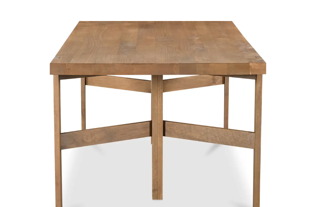 Workshop Dining Table Vintage Brown