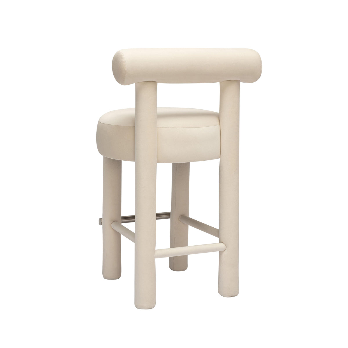 Carmel Counter Stool - Cream Velvet
