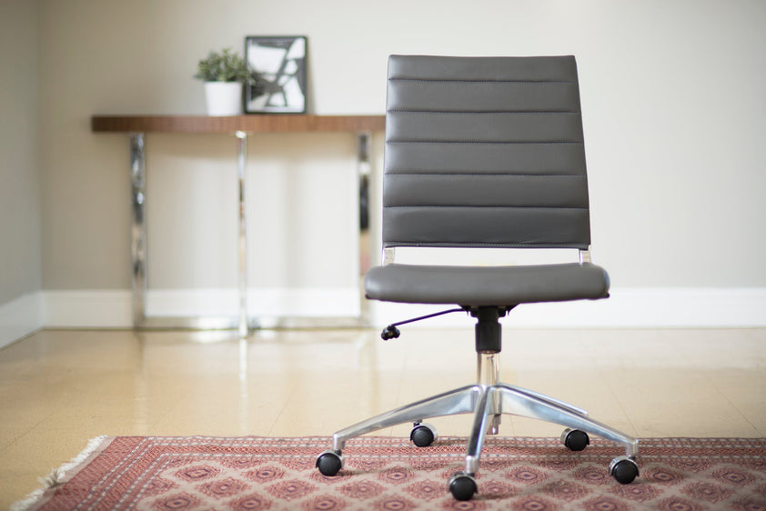 Axel Low Back Office Chair w/o Armrests - Grey