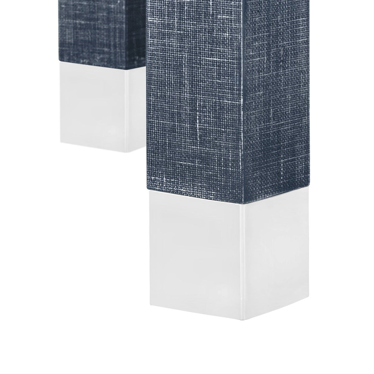 Dakota Round Coffee Table, Navy