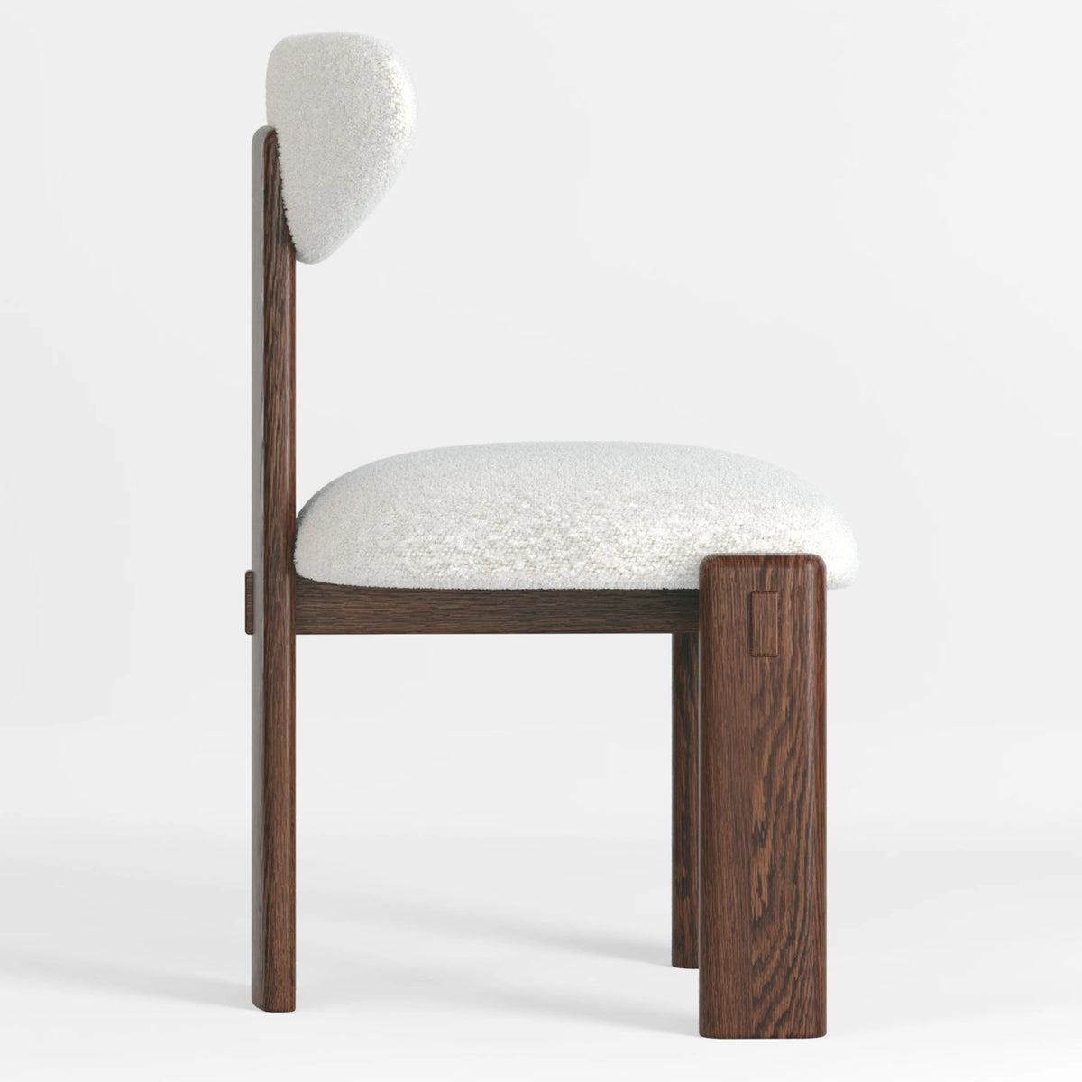 Elio Dining Chair - Mud Brown