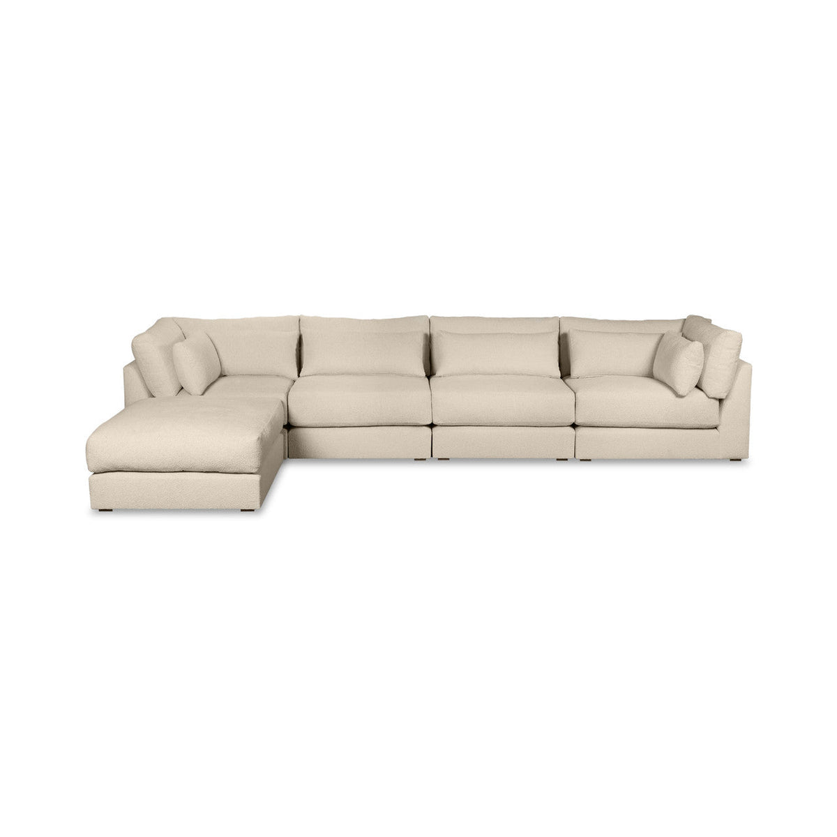 Messi Modular Sectional Armless Chair