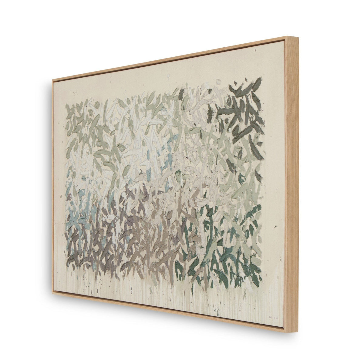Prayers Under The Olive Tree by Tyler Guinn - Vertical Grain White Oak