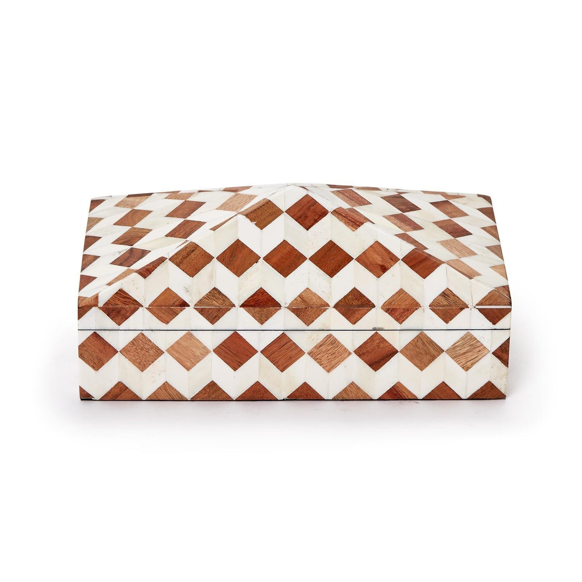 Pyramid Mosaic Covered Box