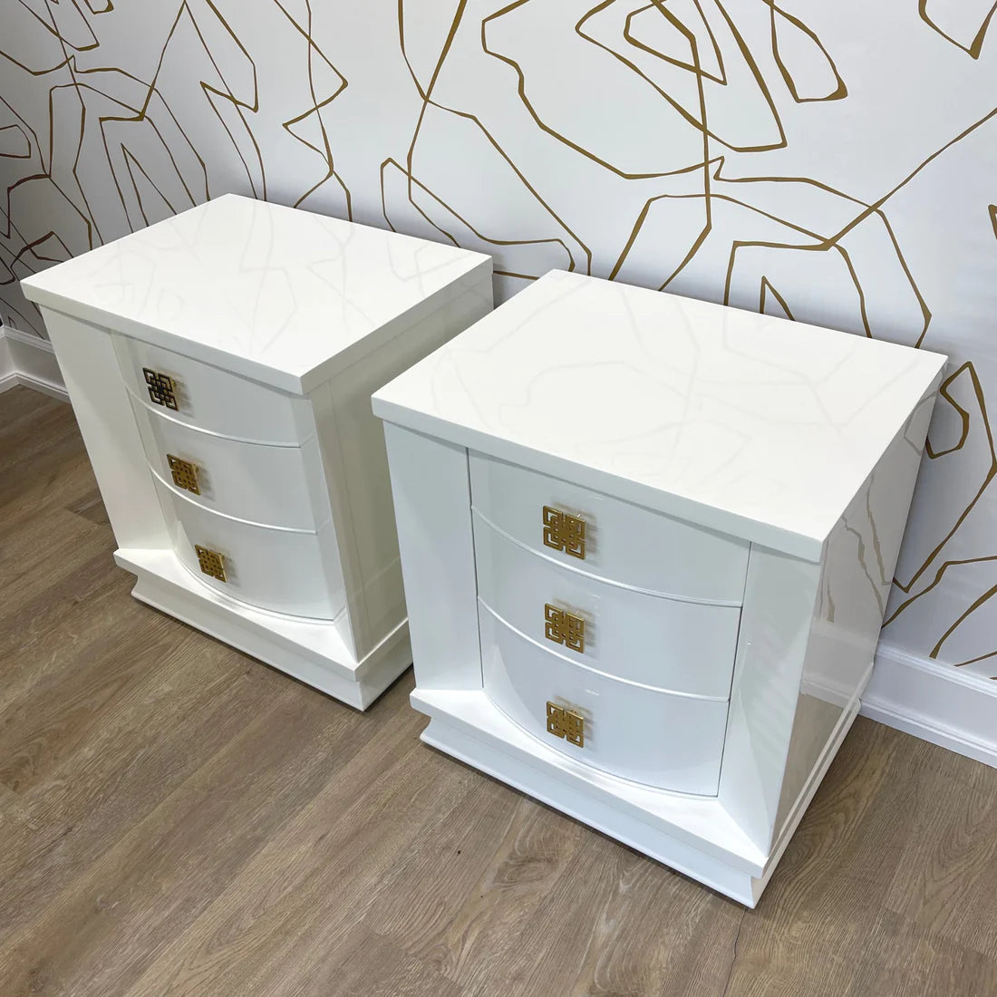 "The Scotts" Post-Modern Nightstand Set