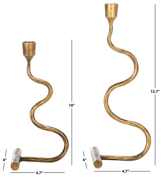 Zobi Candlestick Set Of 2