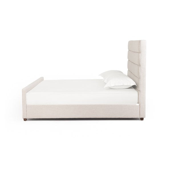 Daphne Bed-Cambric Ivory-King