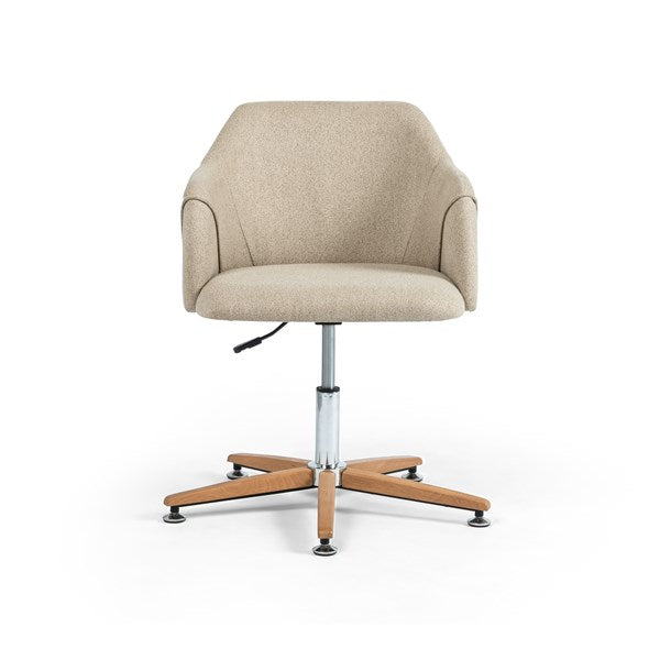 Edna Desk Chair-Fedora Oatmeal