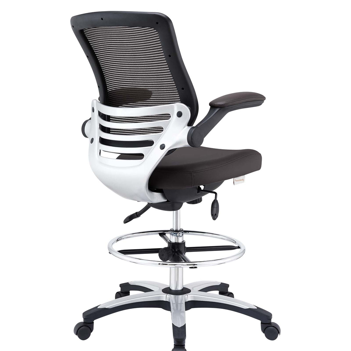 Edge Drafting Chair in Brown