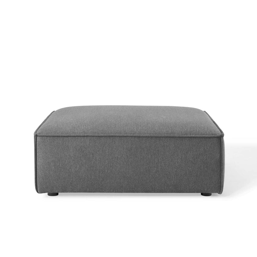 Restore Ottoman in Charcoal