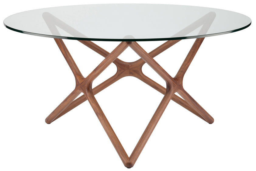 Star Dining Table - Walnut, 59in