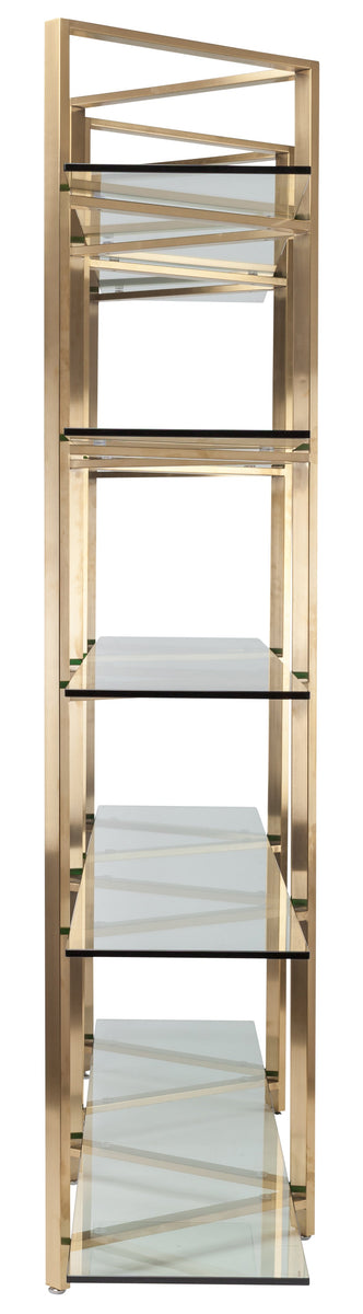 Elton Display Shelving - Gold