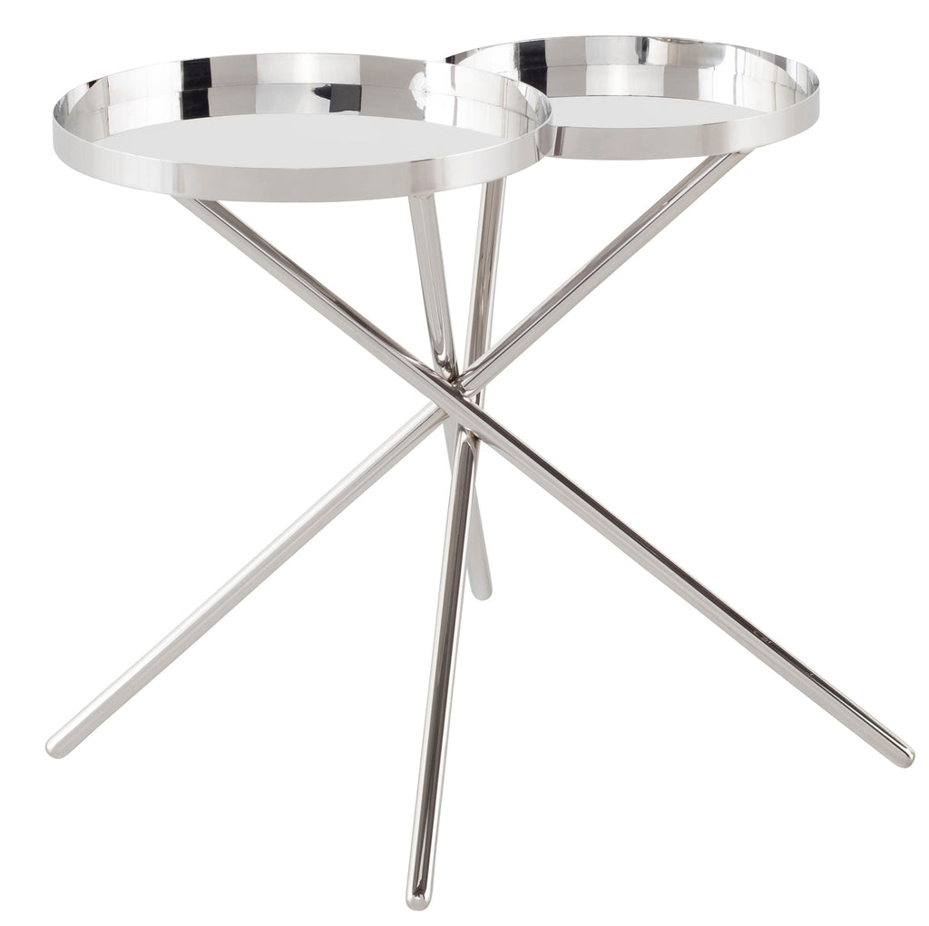 Olivia Side Table - Silver