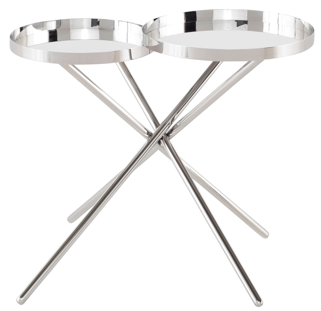 Olivia Side Table - Silver