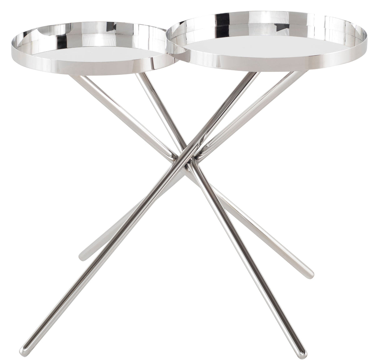 Olivia Side Table - Silver