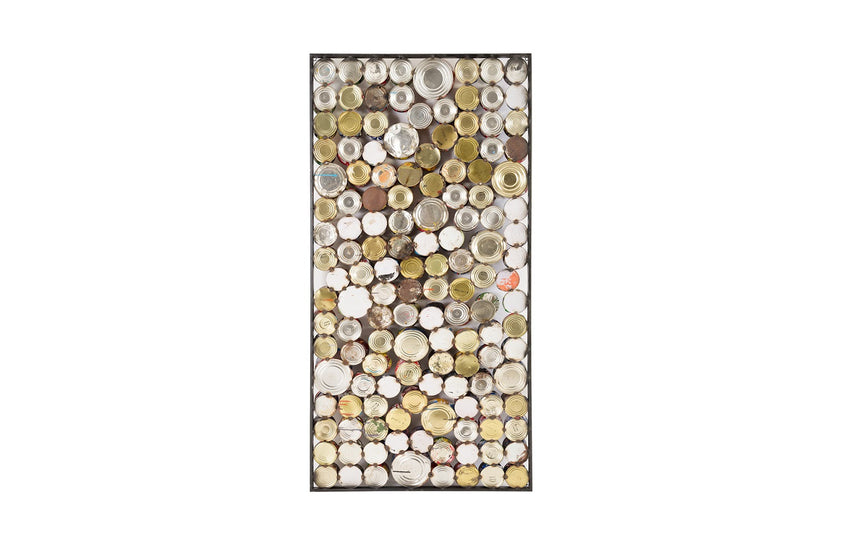 Paint Can Wall Art, Rectangle, Assorted Colors