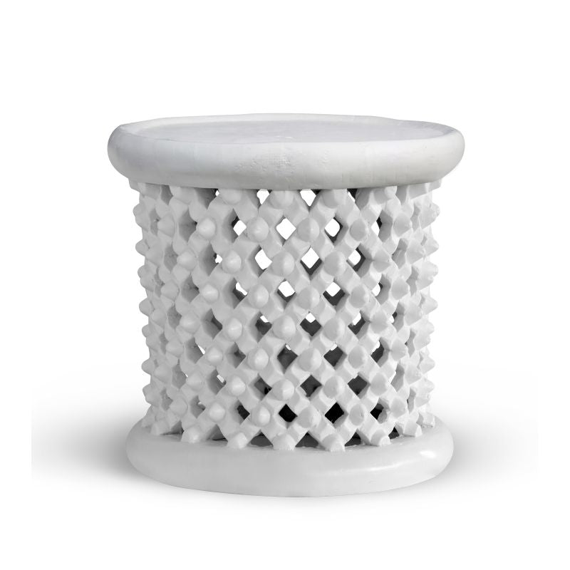 Kano Side Table - Chalk White