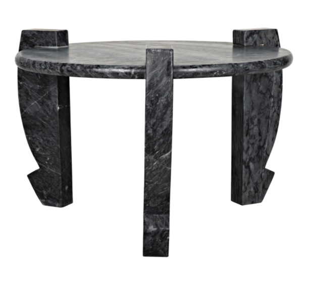 Lorenzo Coffee Table, Black Stone