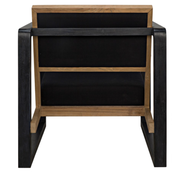 Mala Chair, Charcoal Black